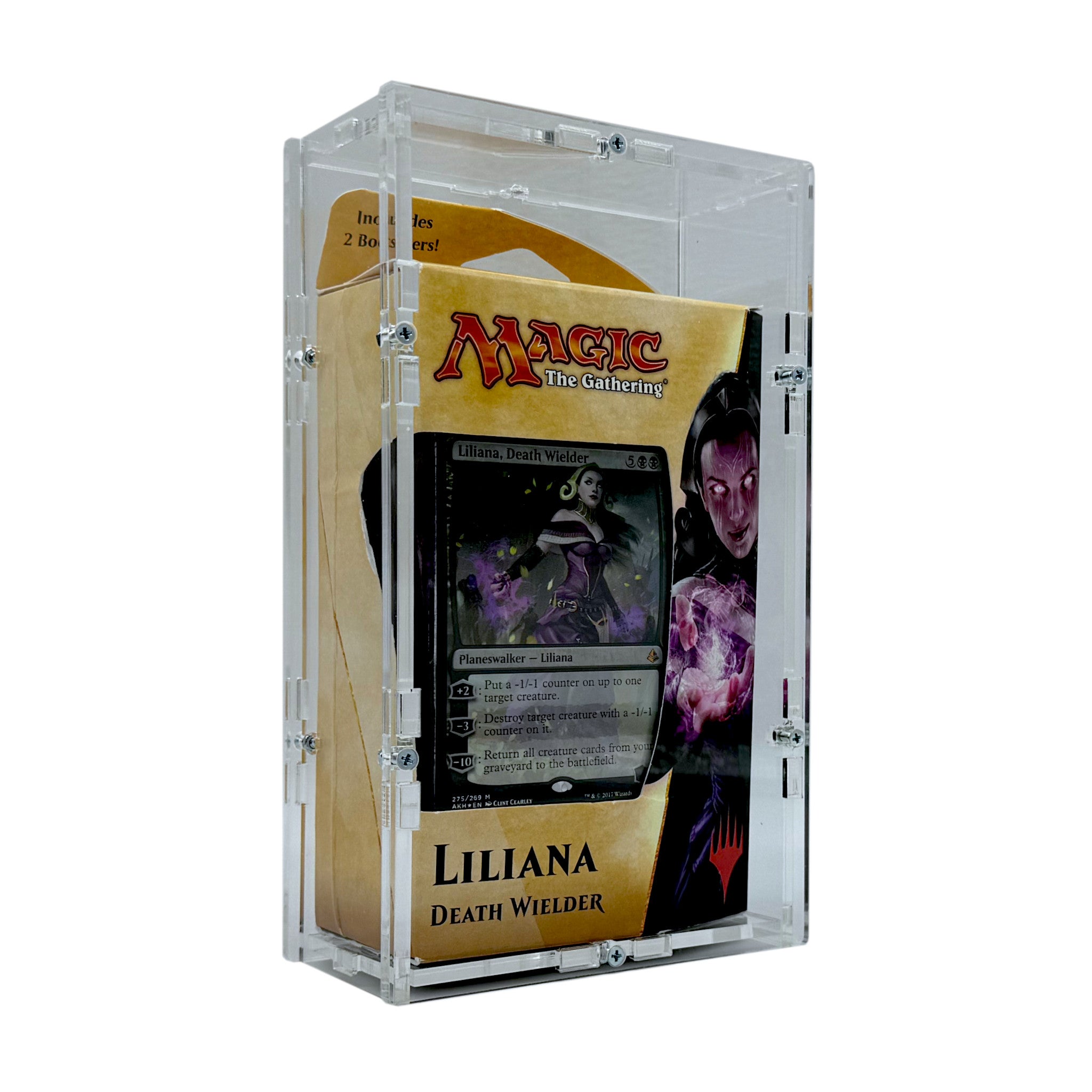 Acrylic Case MtG Magic the Gathering Intro Pack Version 2 – TCG-Cases.de