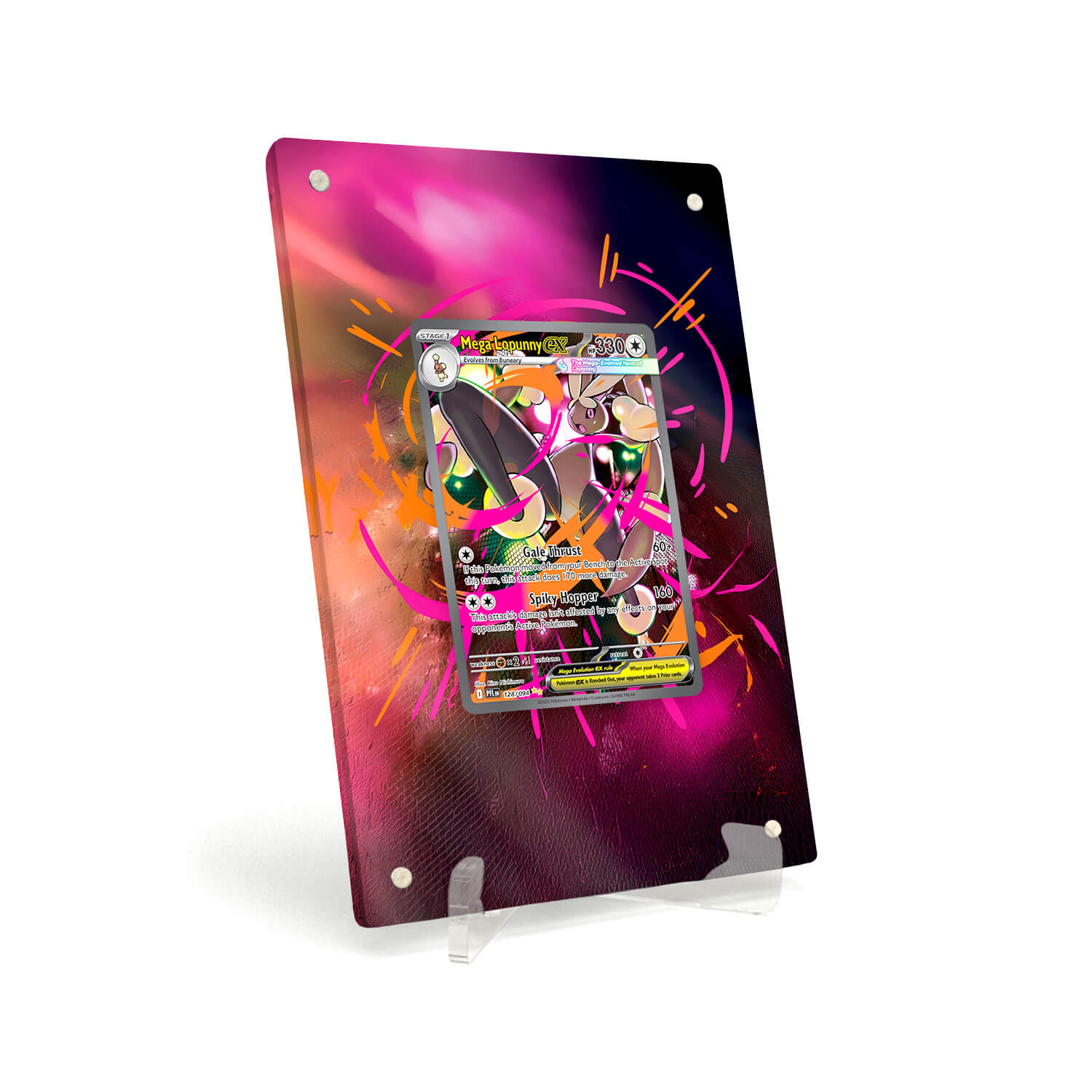 Extended Artwork passend für Pokemon Mega Lopunny ex Phantasmal Flames ...