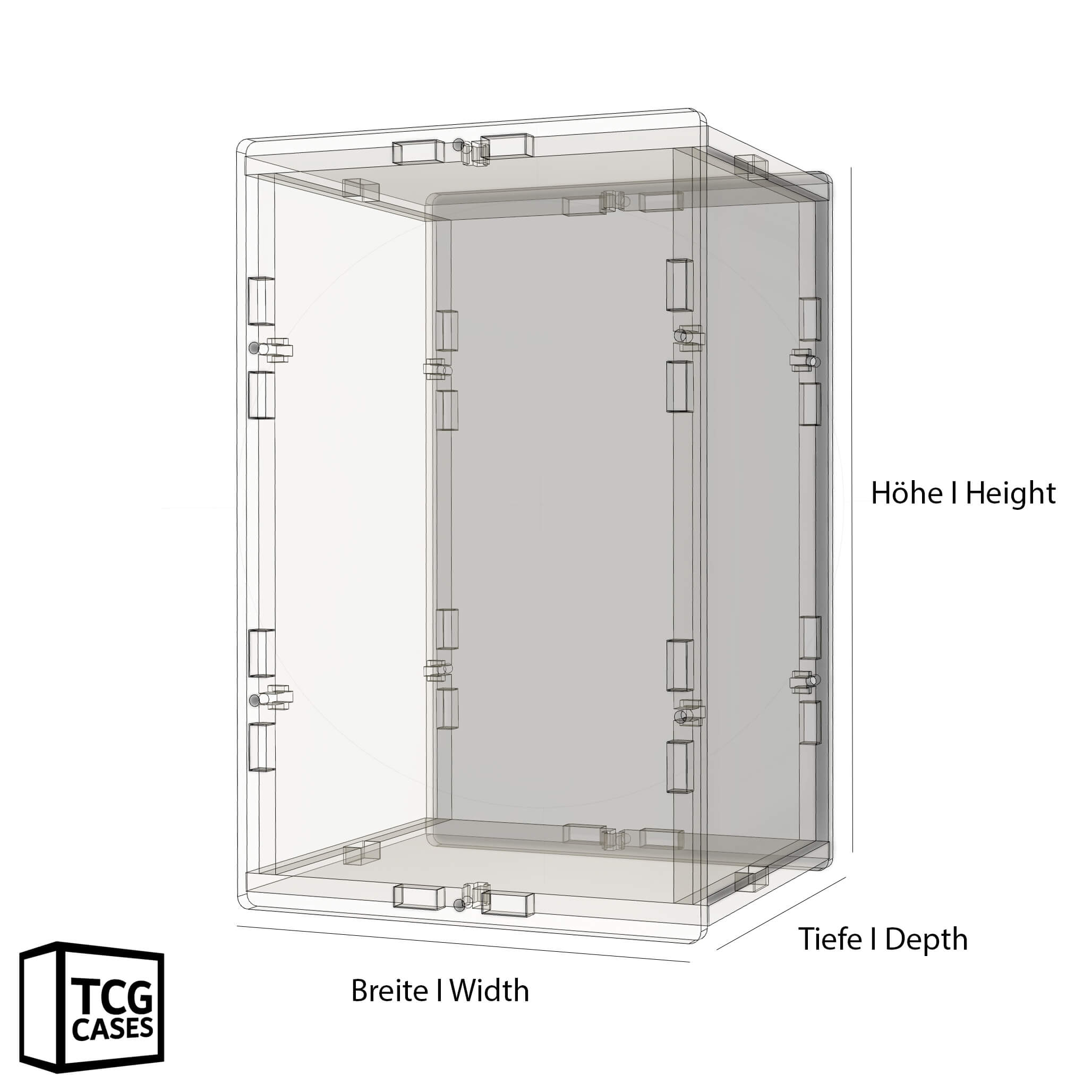 Acrylic case custom made to measure – TCG-Cases.de